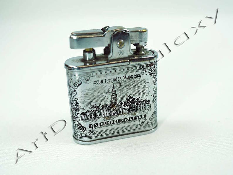 Vintage One Hundred Dollar Bill Lighter-circa 1920 - Etsy