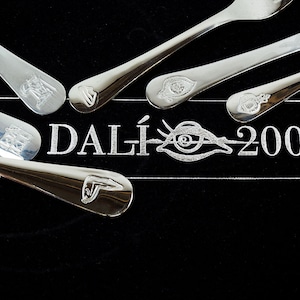 Salvador Dalí Cutlery Set for Six Engraved With His Artworks - Etsy