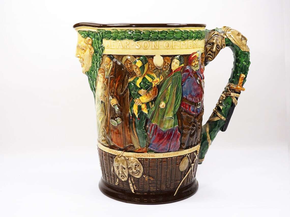 Royal Doulton William Shakespeare Limited Edition Ceramic Jug | Etsy