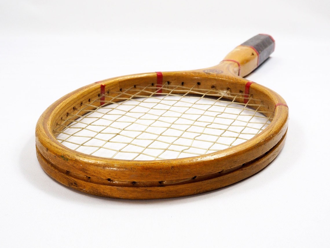 Vintage Salesman Sample Tennis Racquet Logo M.C. Circa 1930s - Etsy