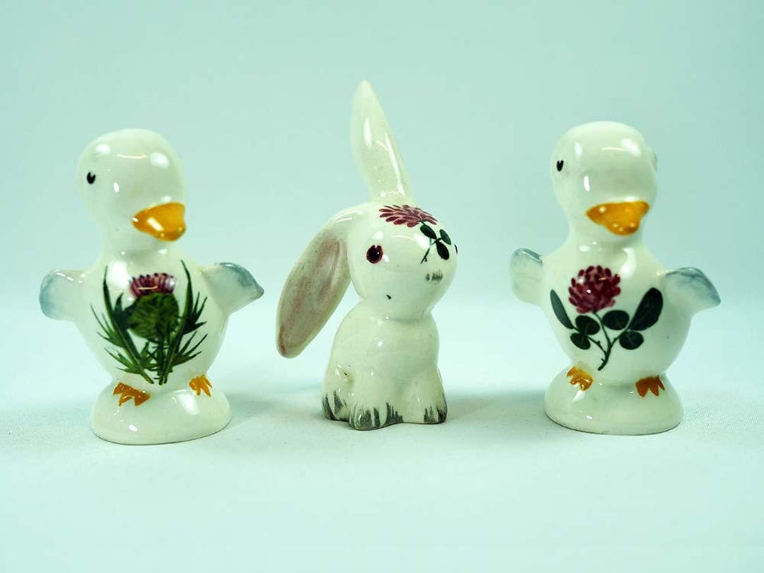 Plichta Ceramic Ducks & Rabbit - Etsy
