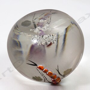 Erwin Eisch Studio Glass Dragonflies Paperweight - Etsy
