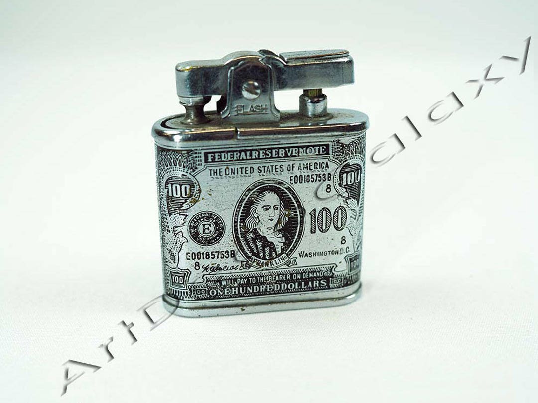 Vintage One Hundred Dollar Bill Lighter-circa 1920s - Etsy