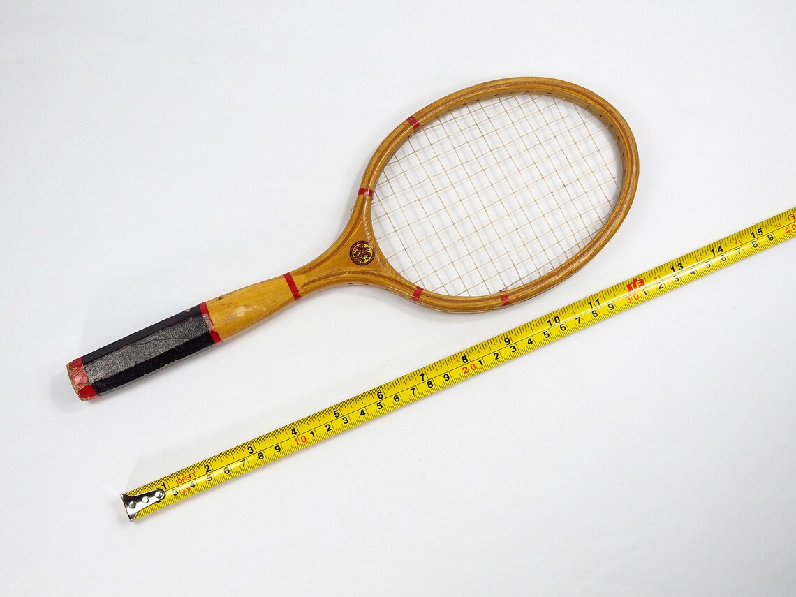 Vintage Salesman Sample Tennis Racquet Logo M.C. Circa 1930s - Etsy