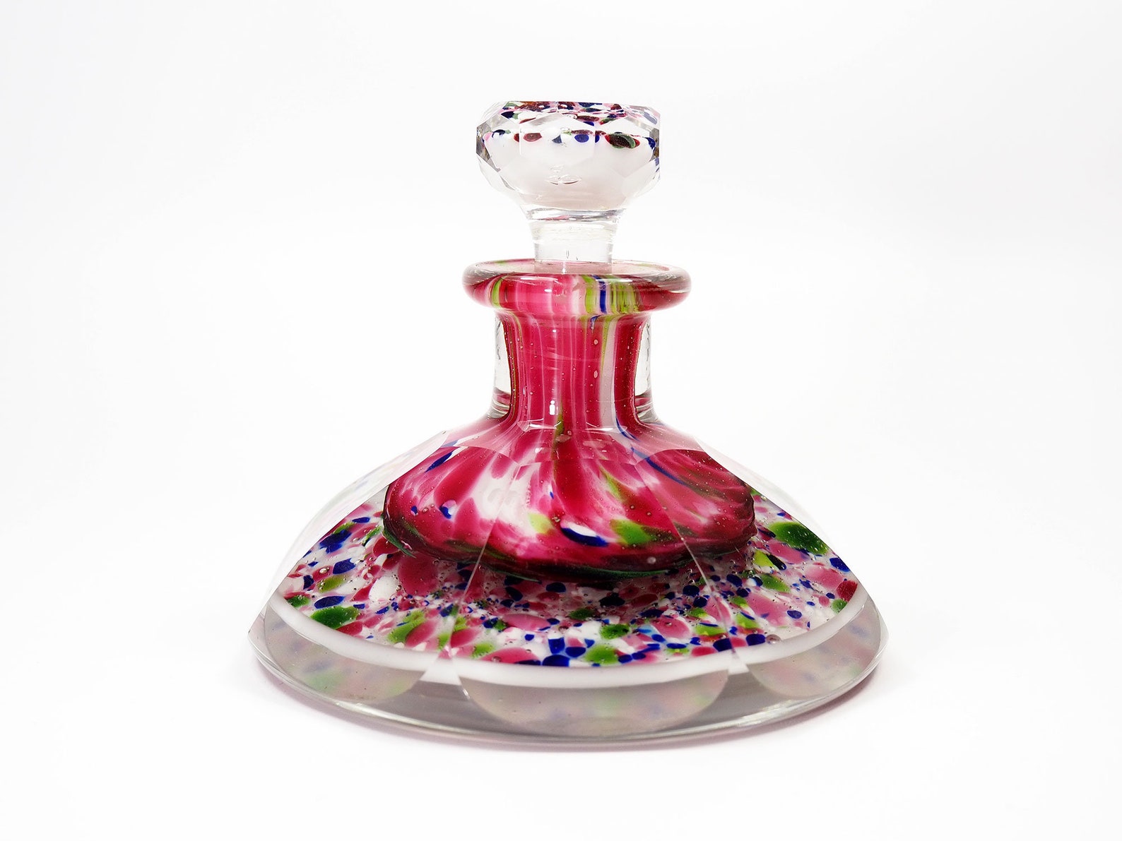 Antique Bohemian Paperweight Inkwell-19th Century - Etsy