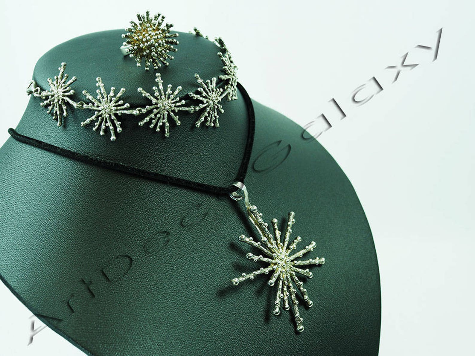 Mid Century Silver Studio Jewelry Set | Etsy