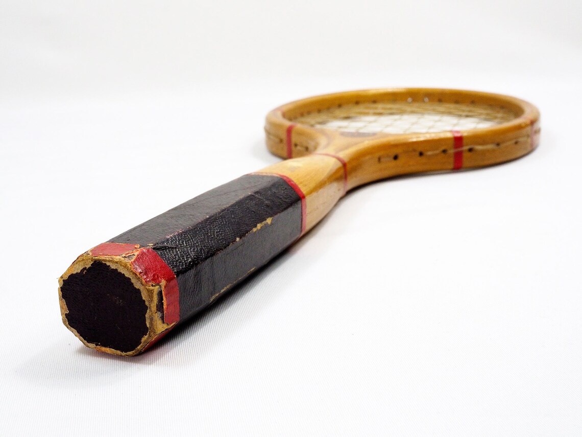 Vintage Salesman Sample Tennis Racquet Logo M.C. Circa 1930s - Etsy