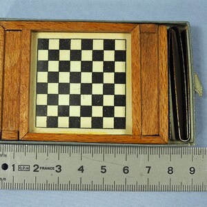 Antique Dollhouse Miniature Checkers Set in the Box-circa 1900s - Etsy