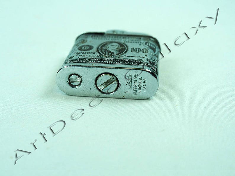 Vintage One Hundred Dollar Bill Lighter-circa 1920 - Etsy