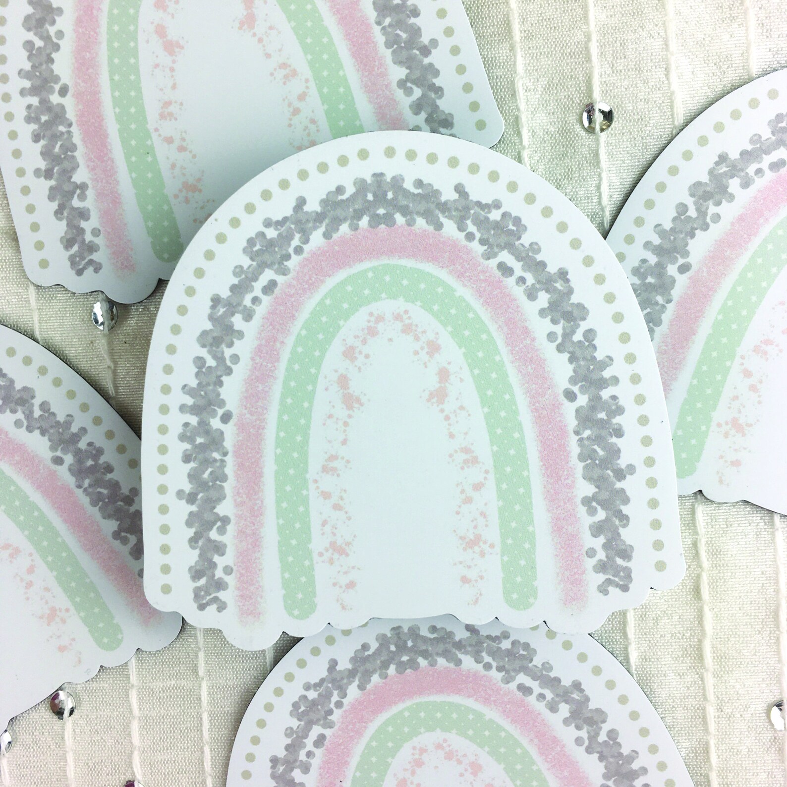 Rainbow Magnet Die Cut - Etsy