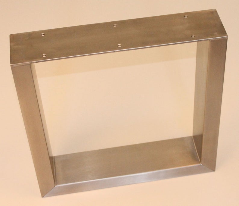 Elegant Tabel Frames From Stainless Steel V2A, AISI 304 80cm X 73cm W/H ...