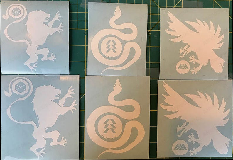 Destiny 2 Class Emblem Vinyl Decal: Titan, Hunter, Warlock - D2 ...