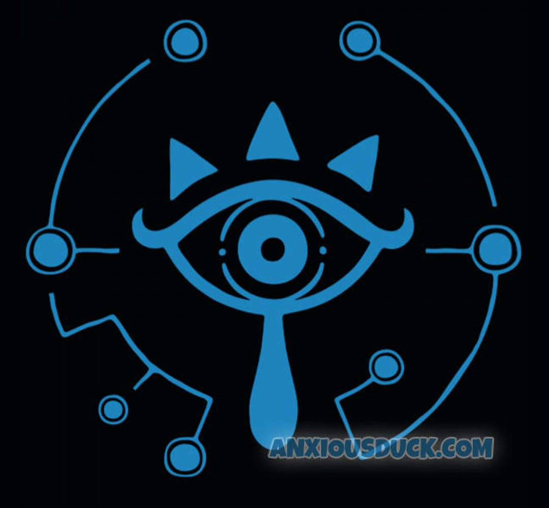 Sheikah Eye Vinyl Decal: Zelda Breath of the Wild Botw Sticker for Car ...