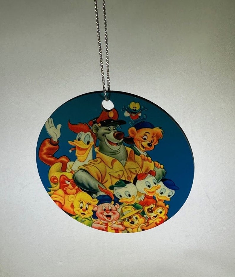 Disney Afternoon Inspired Ornament Chip N Dale Rescue Rangers Duck ...