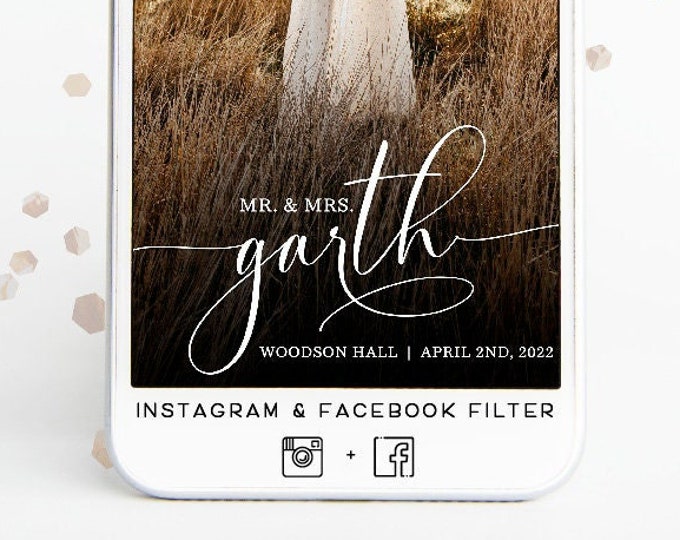 Custom Wedding Instagram Filter Script Instagram Filter - Etsy
