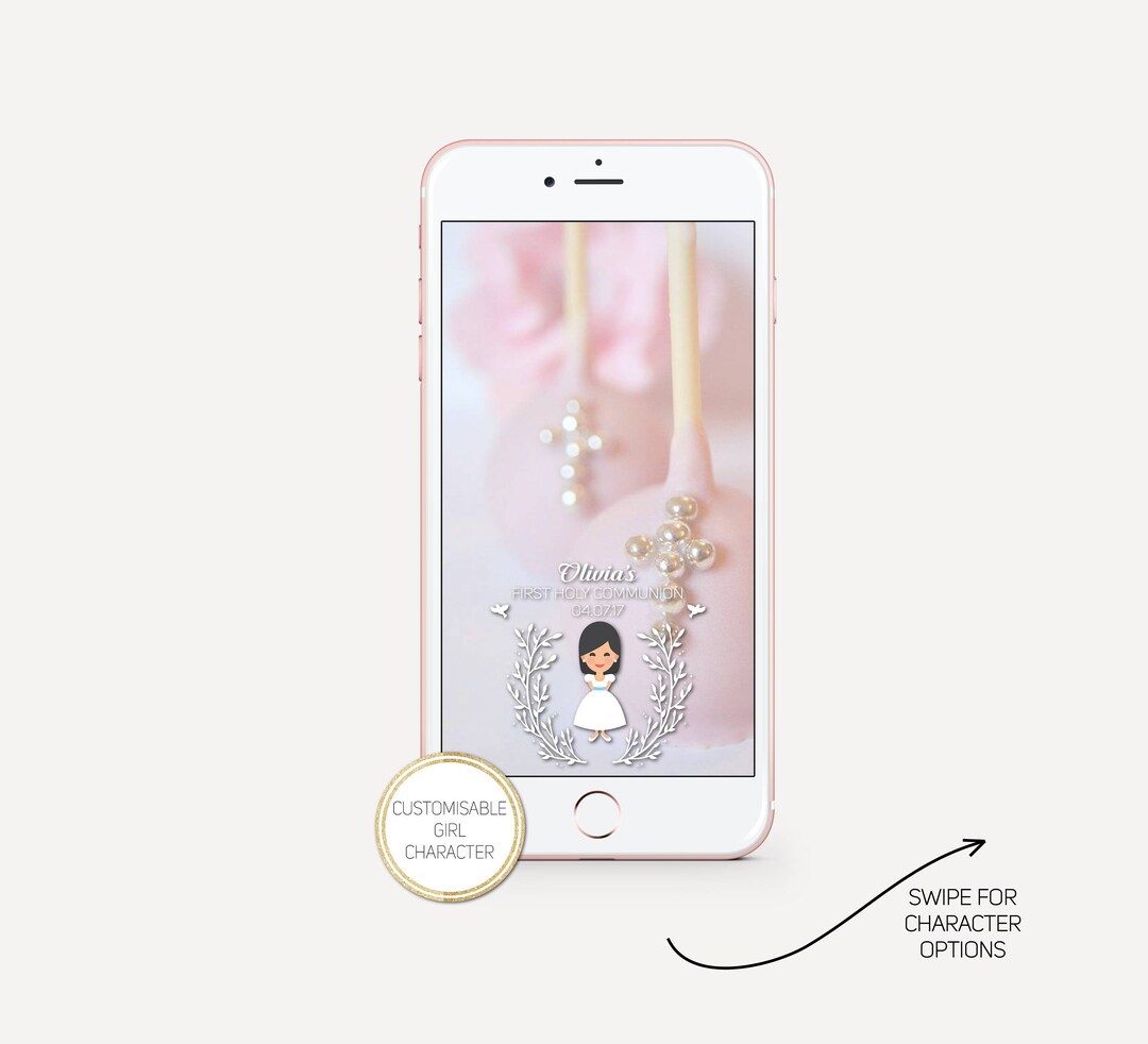Holy Communion Instagram Filter, First Communion Snapchat Filter ...