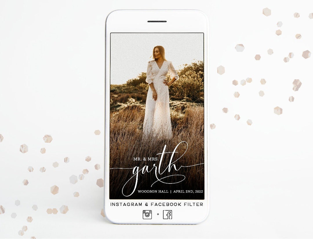 Custom Wedding Instagram Filter Script Instagram Filter Instagram ...