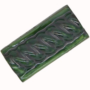 ROPE Trim Tile Molding Mexican Handmade Trim Ceramic Tile GREEN - Etsy