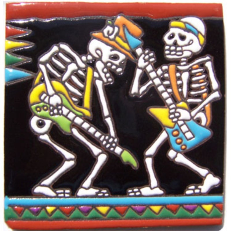 Mexican Coaster Skeleton - Etsy