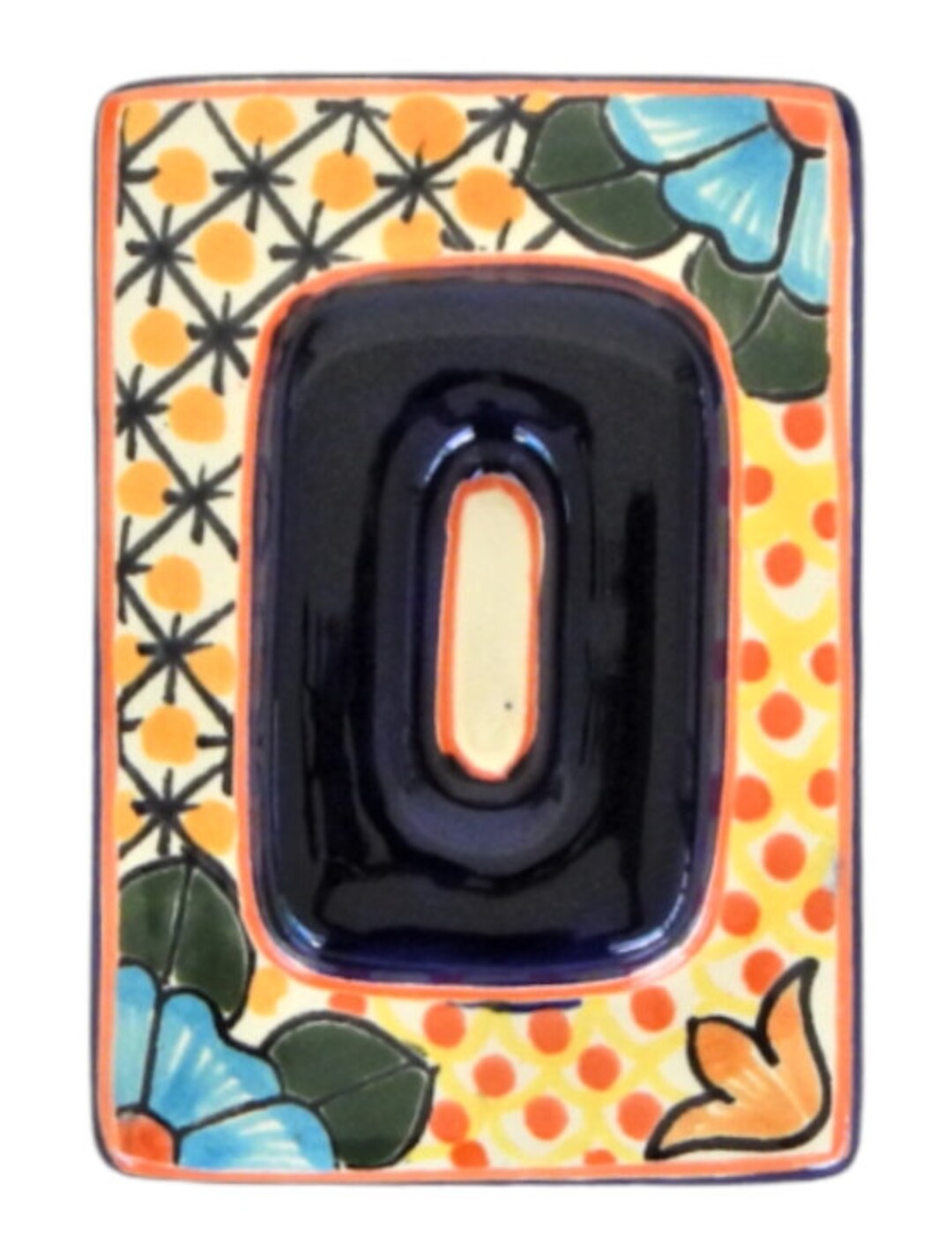 Mexican Tile House Numbers Address Numbers Ceramic House Number ...