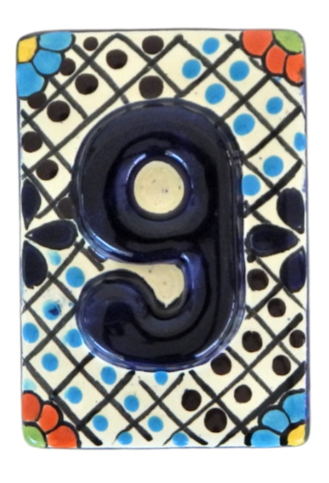 Mexican Tile House Numbers Address Numbers Ceramic House Number ...