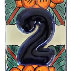 Mexican Tile House Numbers Address Numbers Ceramic House Number ...