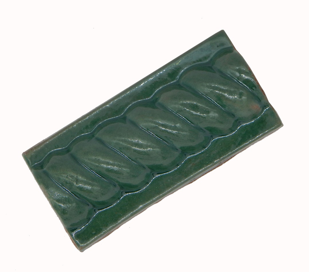 ROPE Trim Tile Molding Mexican Handmade Trim Ceramic Tile GREEN - Etsy