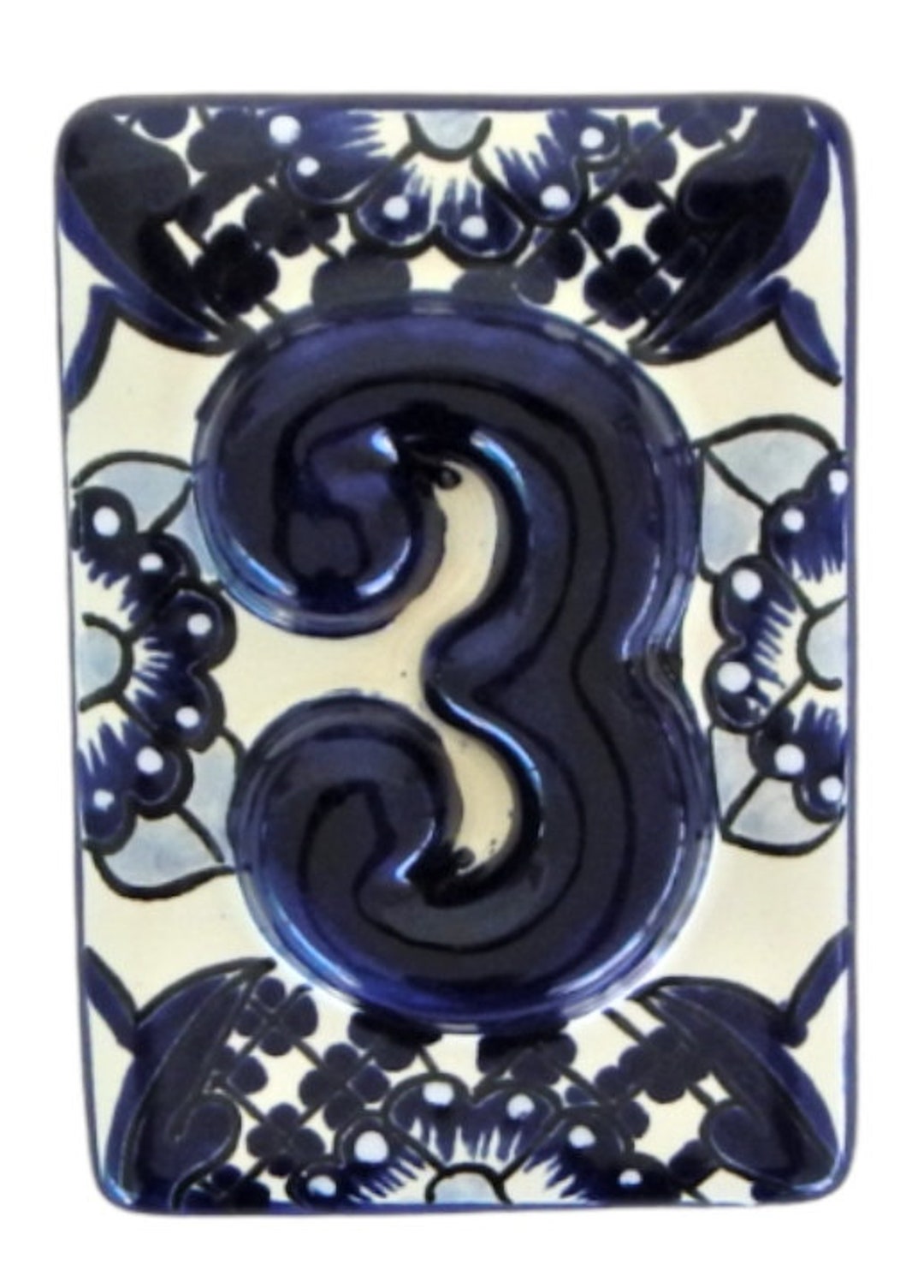 Mexican Tile House Numbers Address Numbers Ceramic House Number ...