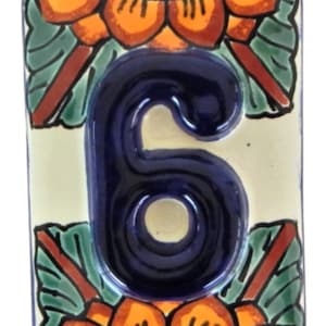 Mexican Tile House Numbers Address Numbers Ceramic House Number ...