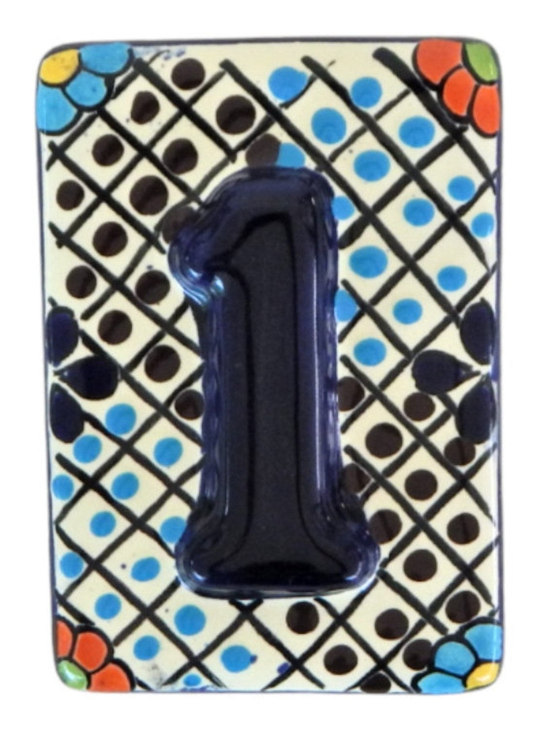 Mexican Tile House Numbers Address Numbers Ceramic House Number ...