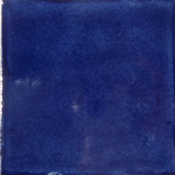 Cobalt Blue Ceramic Tile - Etsy