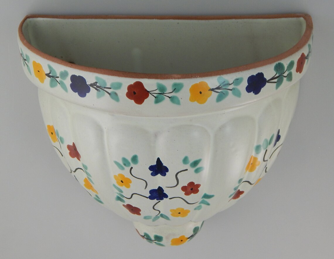 Mexican Talavera Wall Planter Handmade Handpainted Pottery - Etsy