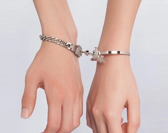 TINKER Heart Lock reliable Bangle Bracelet