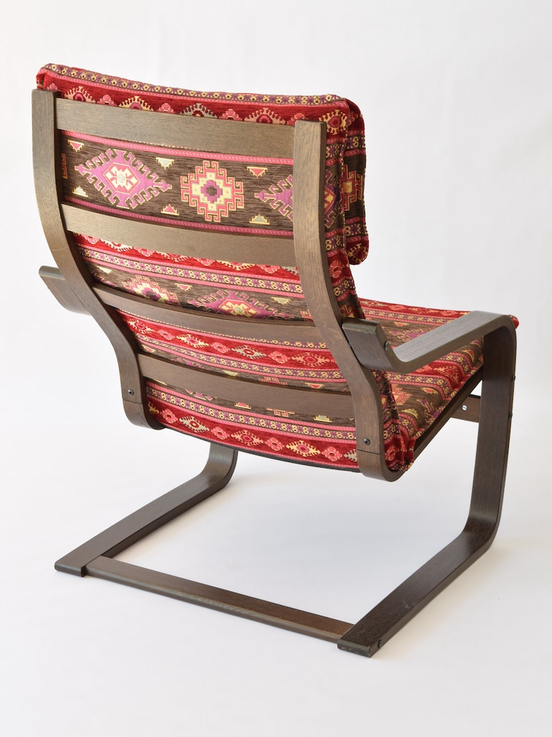 Poang Cushion Cover F14 Ikea Poang Chair Cover Poang Chair Cushion Ikea ...