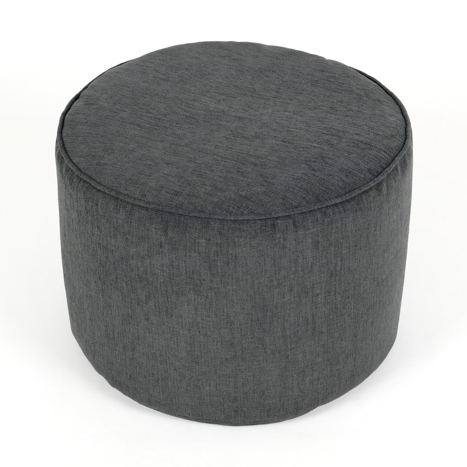 Custom Round Pouf Cover - Round Pouf Poef Puff Ottoman Footstool Bean ...