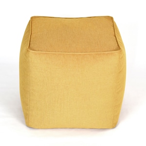 Bean Bag Pouf Cover Square Pouf Poef Puff Footstool Bean Bag Cover ...