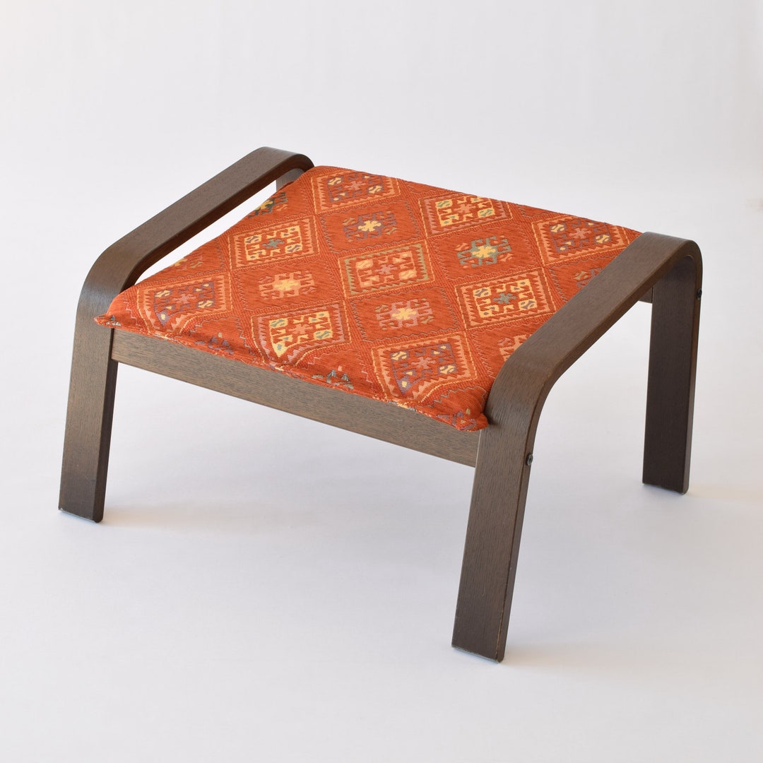 Ikea Poang Ottoman Footstool Fabric Cover F17 - Etsy