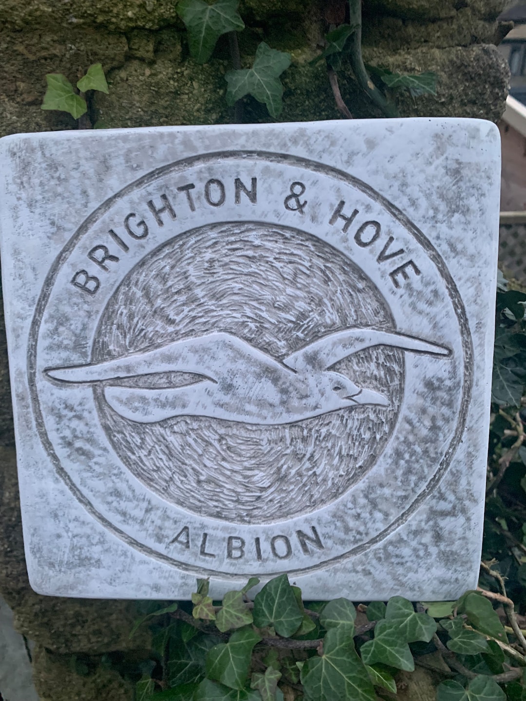 Football, Grave ,memorial, Plaque, Brighton - Etsy