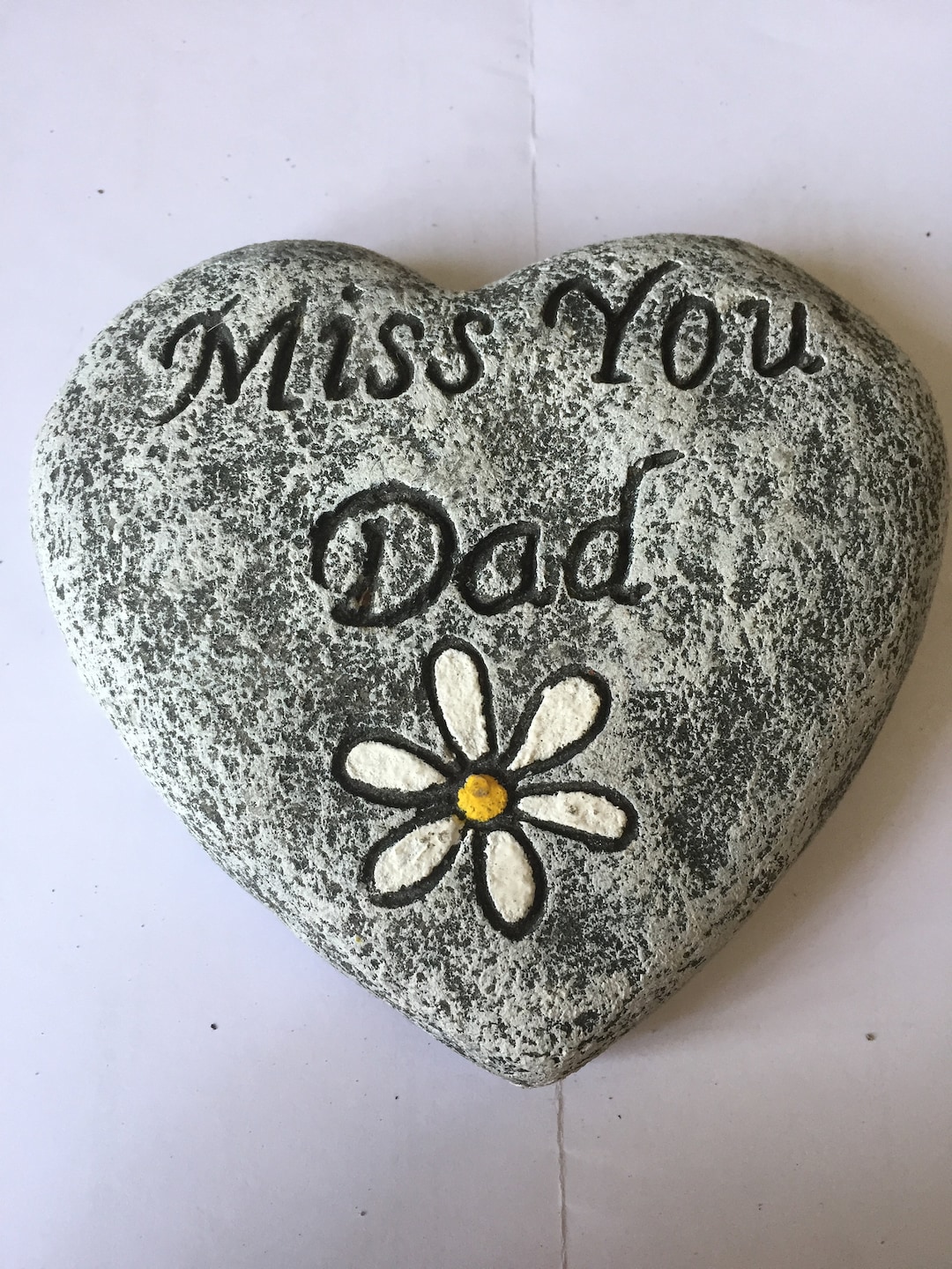 Dad/ Miss You Dad/ Heart/ Memorial/ Gravemarker - Etsy UK