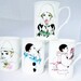 Pierrot & Harlequin 4 Mugs and 4 Coasters Matching Fine Bone - Etsy UK