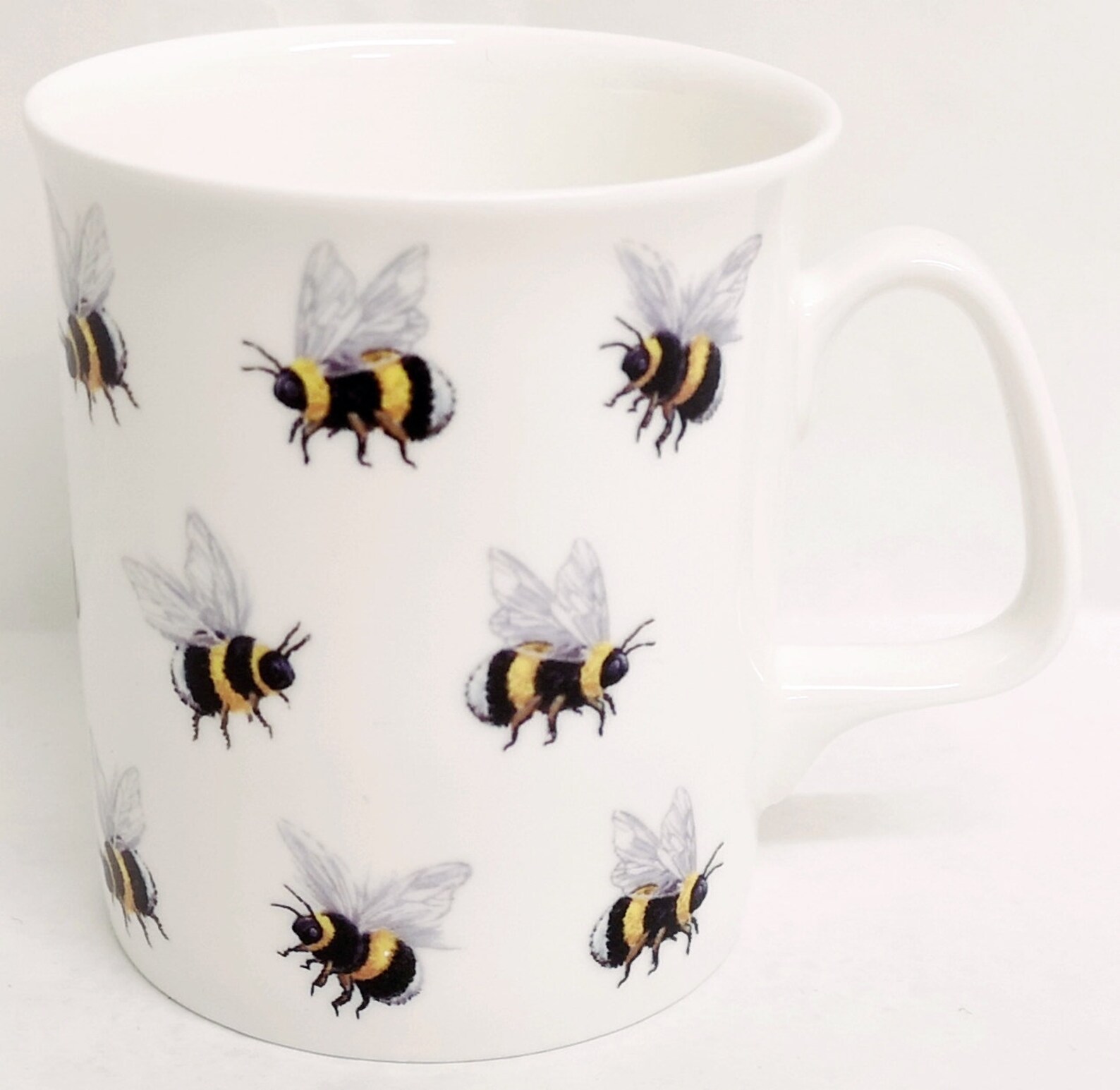 Bees Mug Fine Bone China Marlborough Multi Bumble Bee Cup Hand - Etsy UK