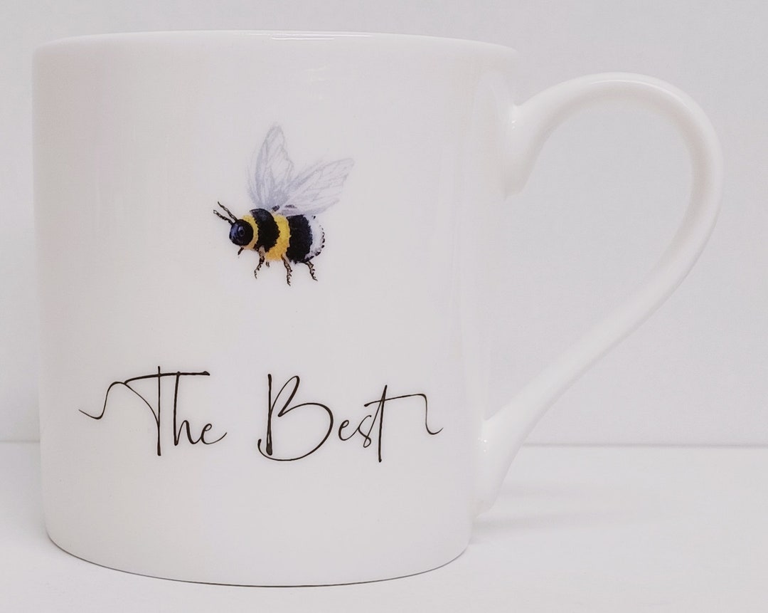 Bee the Best Mug Fine Bone China Bees Collection Large Balmoral 14oz ...