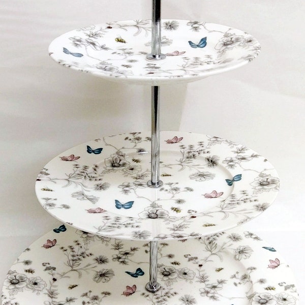 Ceramic Cake Stand - Etsy UK