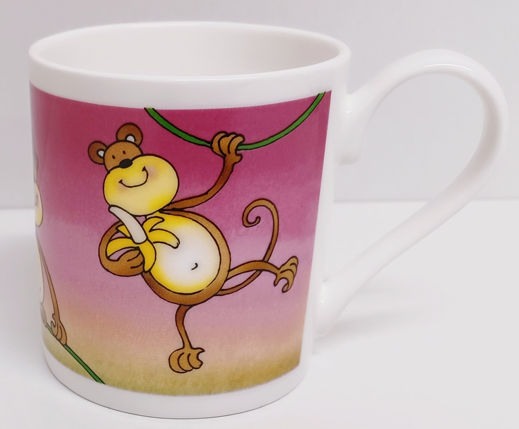 Cheeky Monkeys Breakfast Set 3 Piece Fine Bone China Kids Children ...