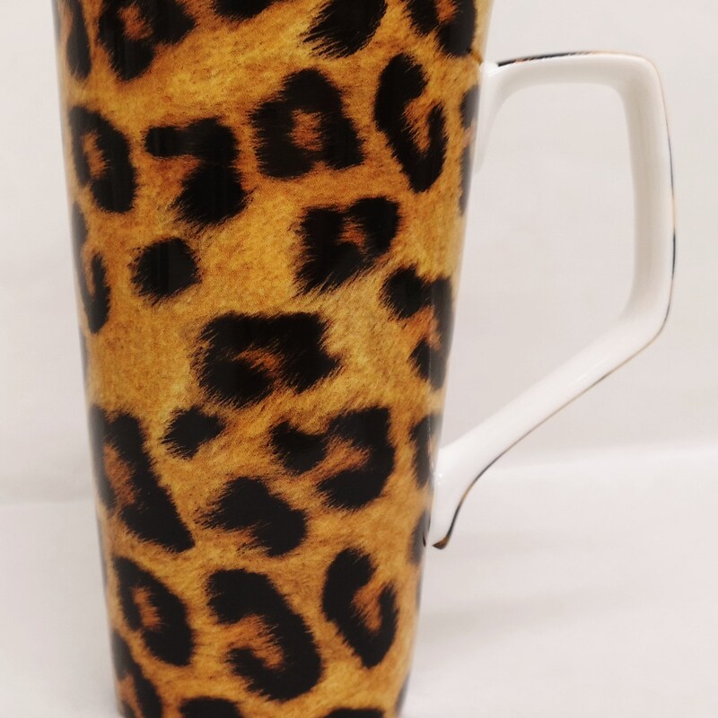 Leopard Coffee Mug - Etsy