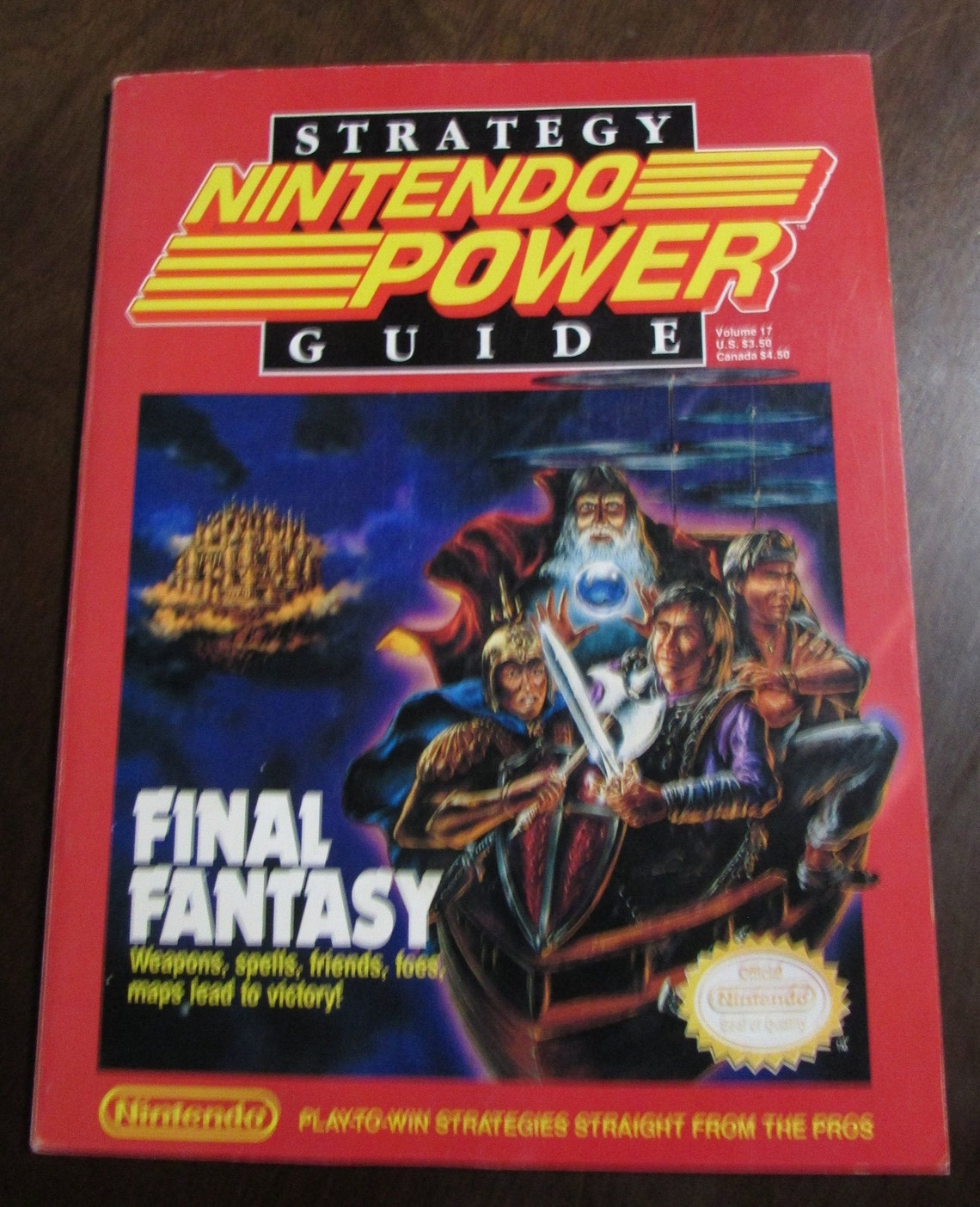 Final Fantasy Strategy Guide Nintendo Power - Etsy