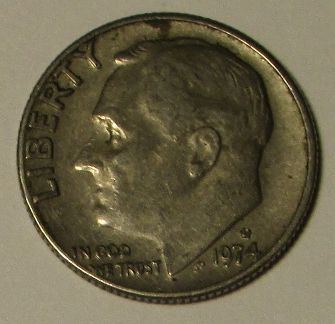 1974 Dime - Etsy