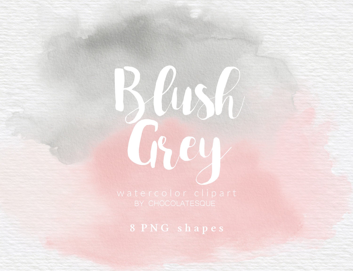Blush Grey Clipart Watercolor Blush Grey Blush Grey | Etsy