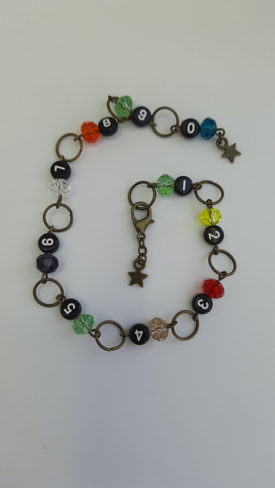 Knitting Row Counter, Row Counter Chain, Knitters Helper, Pattern ...