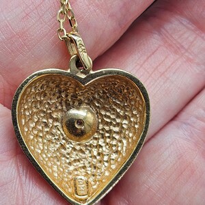 Unique Vintage Heart 14K Necklace - Etsy